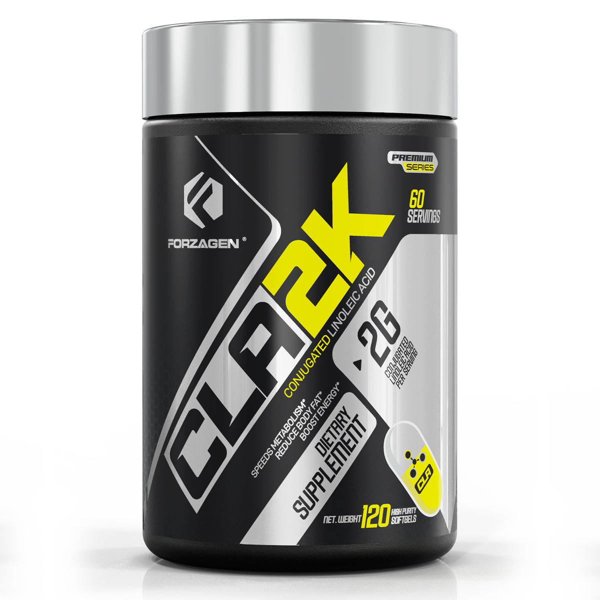 CLA 2K Softgel Weight Loss 120 Capsules – FORZAGEN